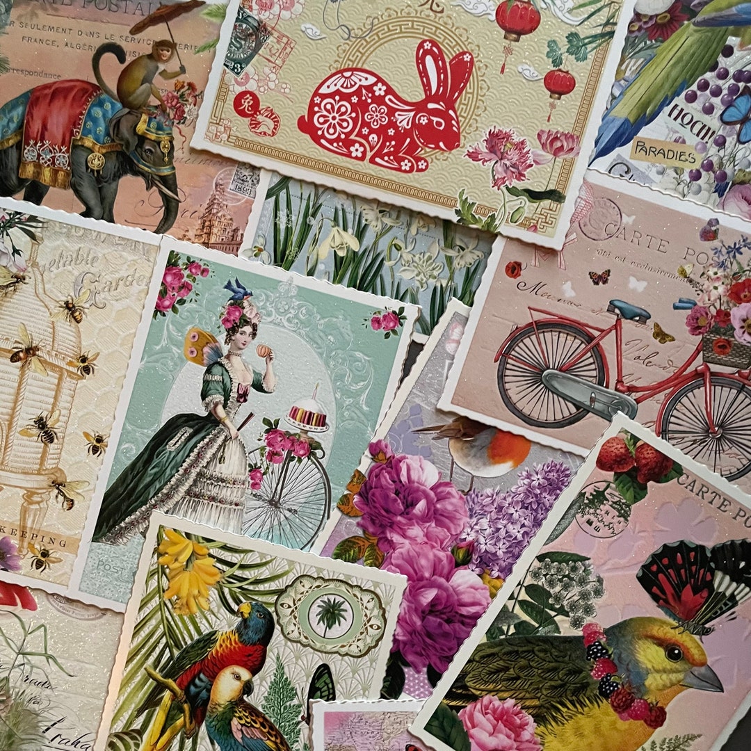 Edition Tausendschön Surprise Postcard Bundle Postal Pack - Etsy