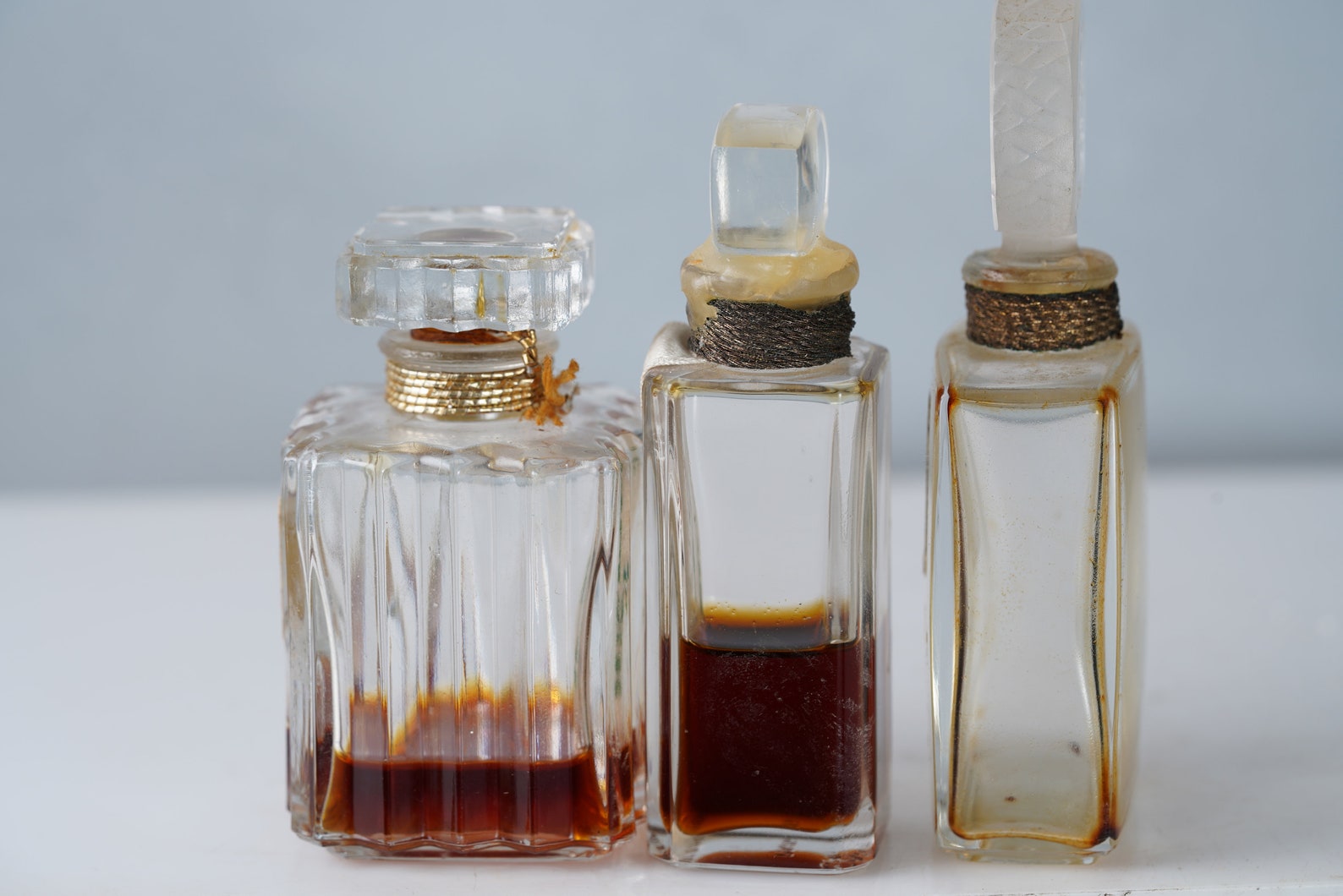 C1950's French Perfume Bottles - Etsy