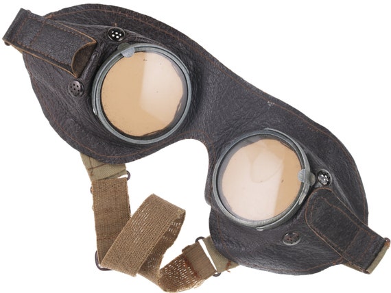 WW2 Motorcycle/pilots/afrika Korps Dust Goggles - Etsy