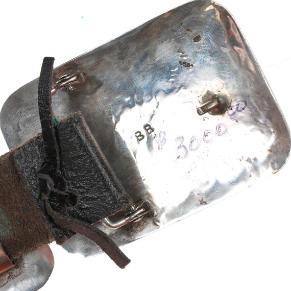 1970's Benjamin Becenti Navajo Sterling multistone in… - Gem