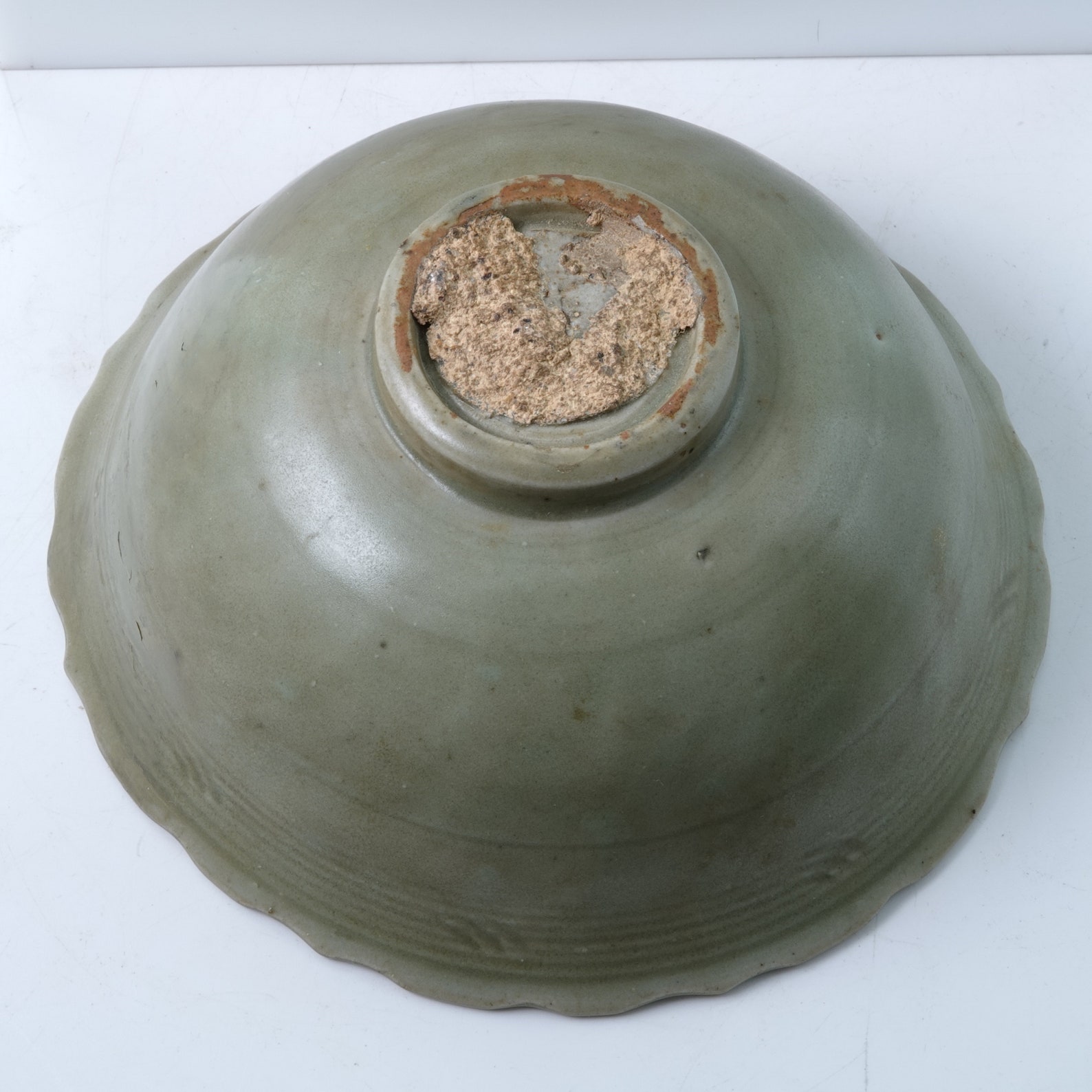 Ming Dynasty Chinese Barbed Edge Celadon Bowl With Incised - Etsy