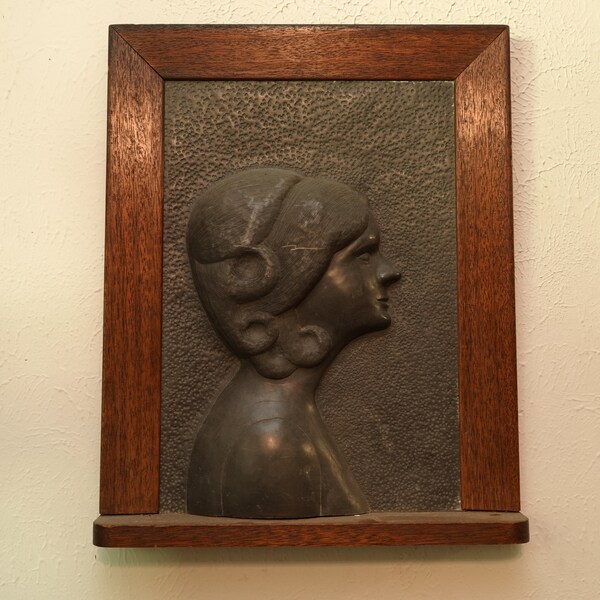 Pewter Wall Busts - Etsy