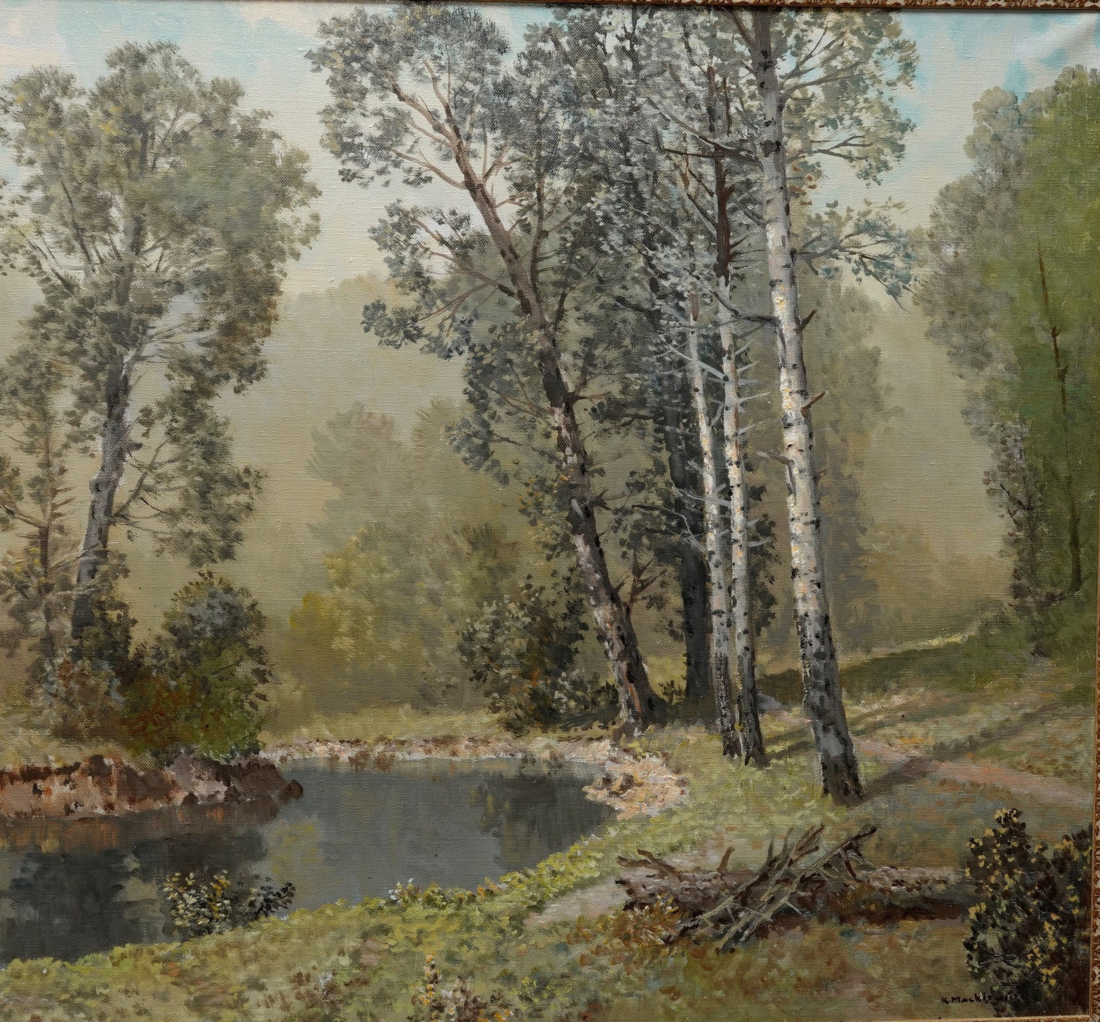 Konstanty Mackiewicz Polish 18941985 Huge Mid Century | Etsy