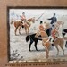 Horse Racing Fox Hunting Stevengraph Pure Silk Woven Picture - Etsy