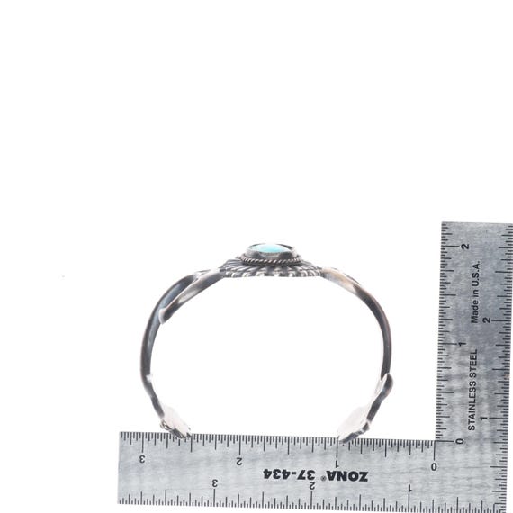 6.5" Harrison Bitsui Navajo sterling silver cast cuff… - Gem