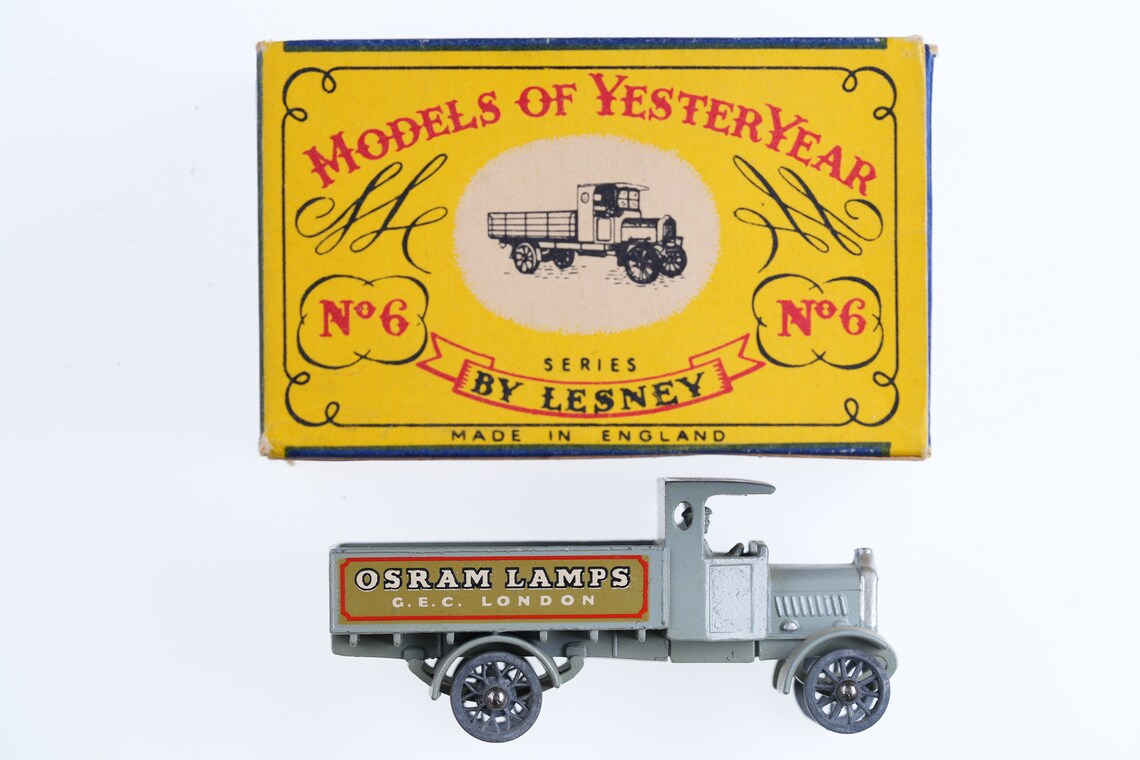 1950's Matchbox Models of Yesteryear Y-6 AEC Y Type Lorry - Etsy