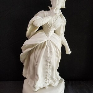 16 5/8 Tall Antique Parian Figure Sculpture Woman in - Etsy