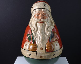 Roly Poly Santa - Etsy