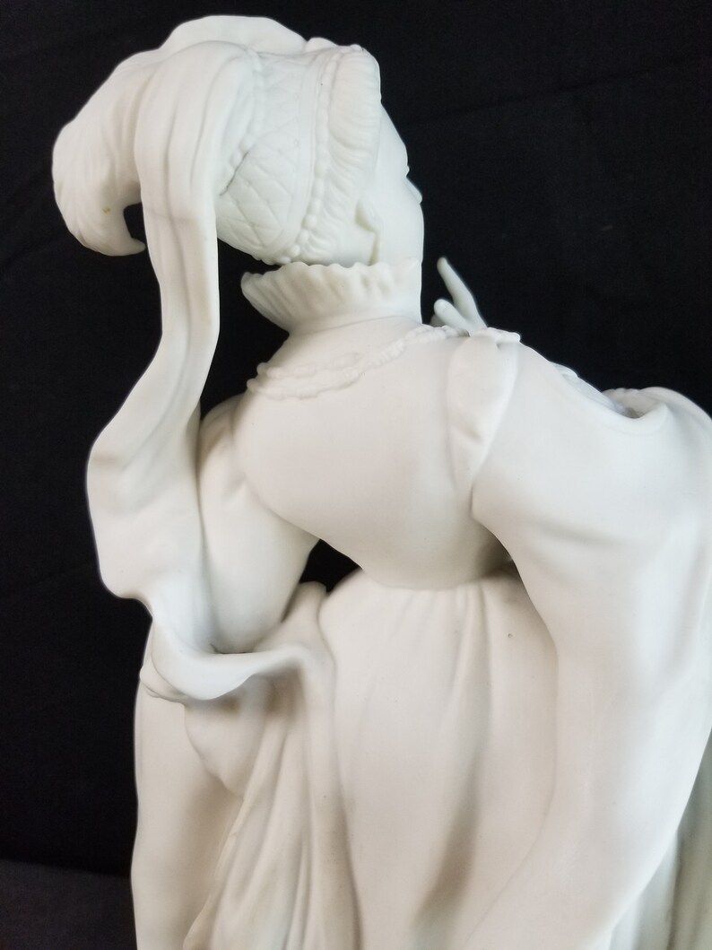 16 5/8 Tall Antique Parian Figure Sculpture Woman in - Etsy