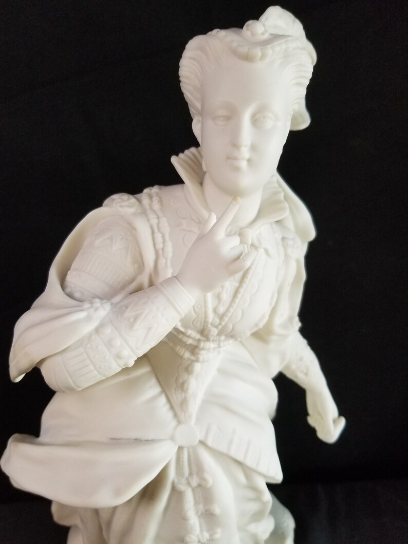 16 5/8 Tall Antique Parian Figure Sculpture Woman in - Etsy