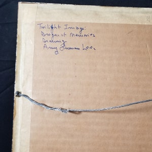 Mid Century Abstract Drawing Amy Freeman Lee Listed Artist San - Etsy