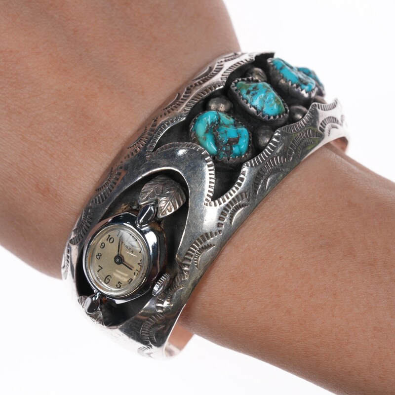 Turquoise Watch - Etsy