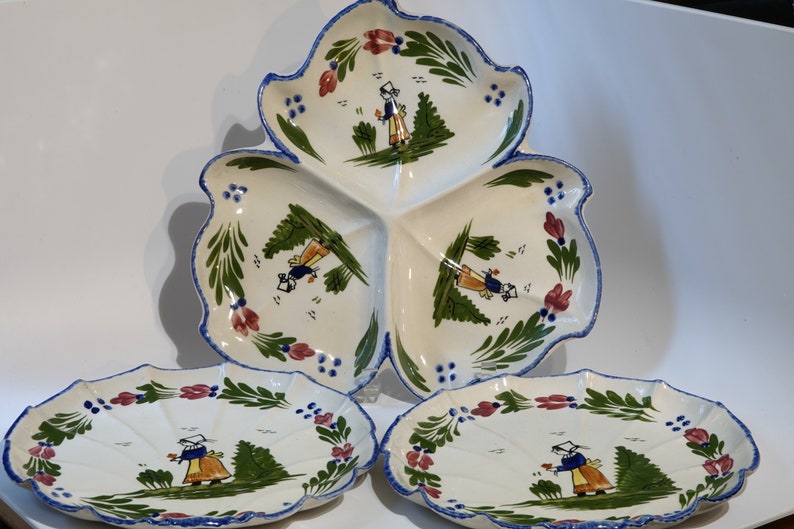 1940's Blue Ridge French Peasant China Hand Painted | Etsy