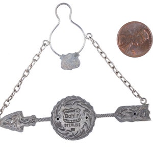 Edward H Bohlin Hollywood 14k Gold and Sterling Native - Etsy