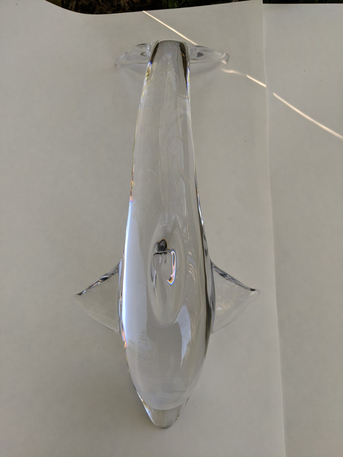 20 Daum French Crystal Dolphin Sculpture - Etsy