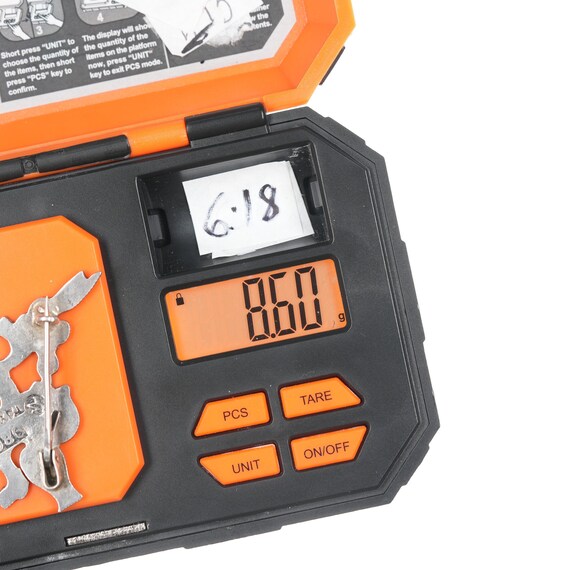 William Spratling sterling Aztec style pin - Gem