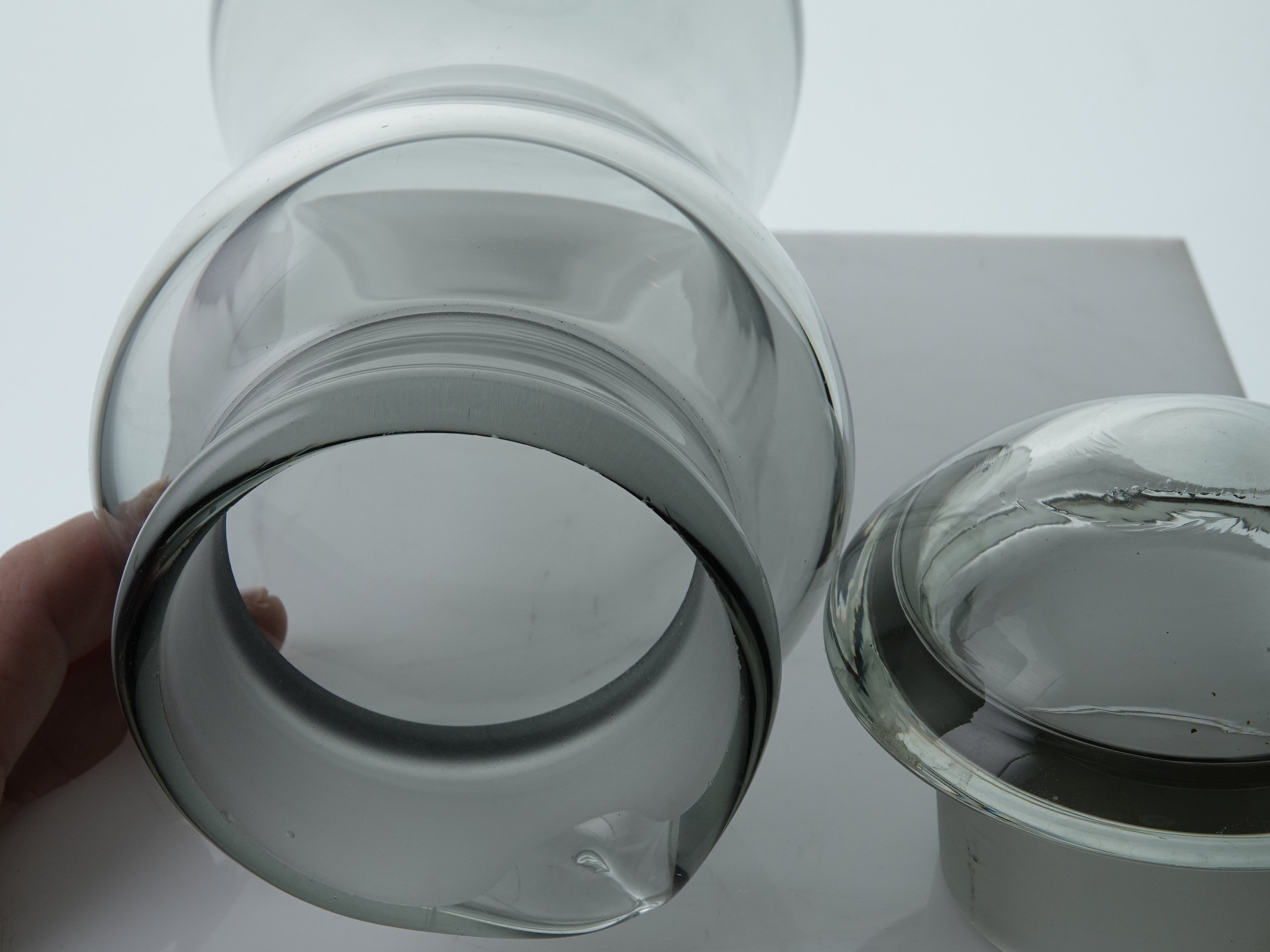 Drink & Barware Danish Mid Century Modern Holmegaard Per Lutkin Smoke ...