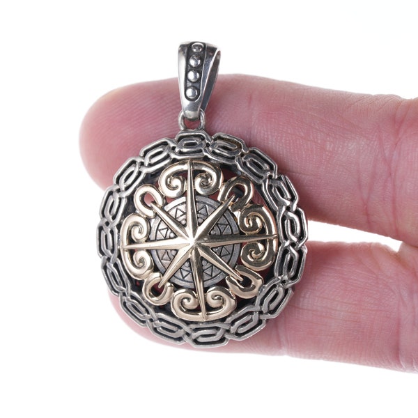 Old Compass Pendant - Etsy