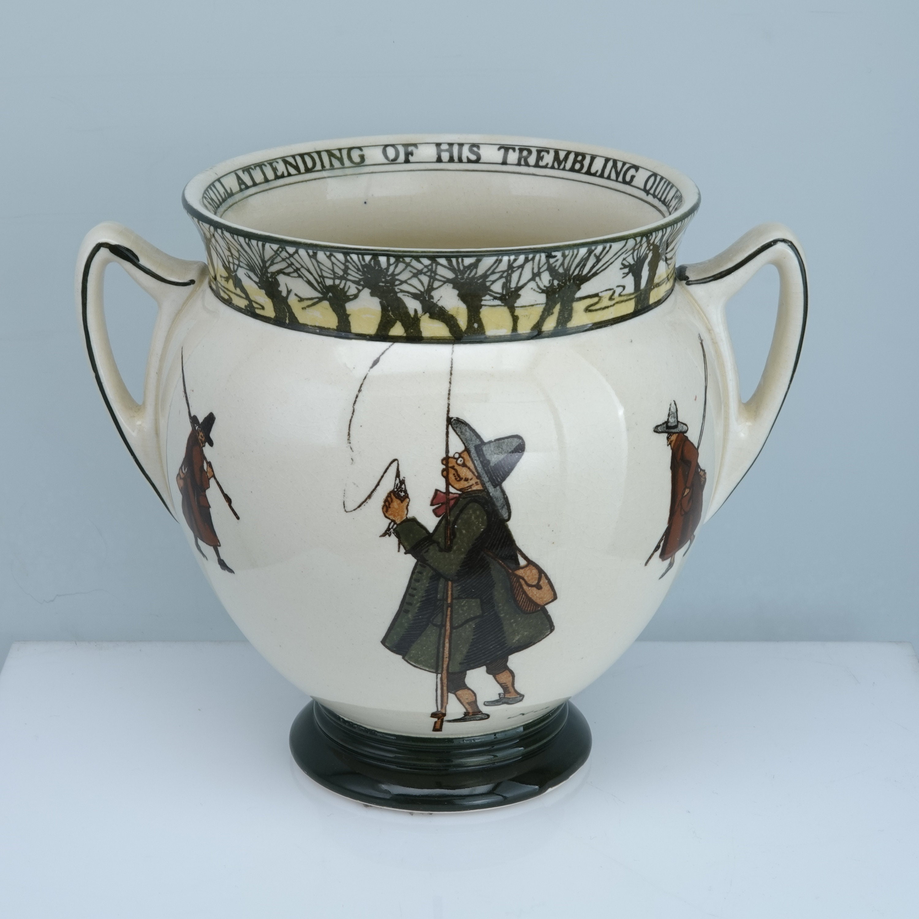 C1905 Royal Doulton Gallant Fishers Isaac Walton Ware Loving | Etsy