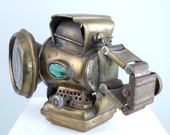 Antique Bicycle Lamp - Etsy