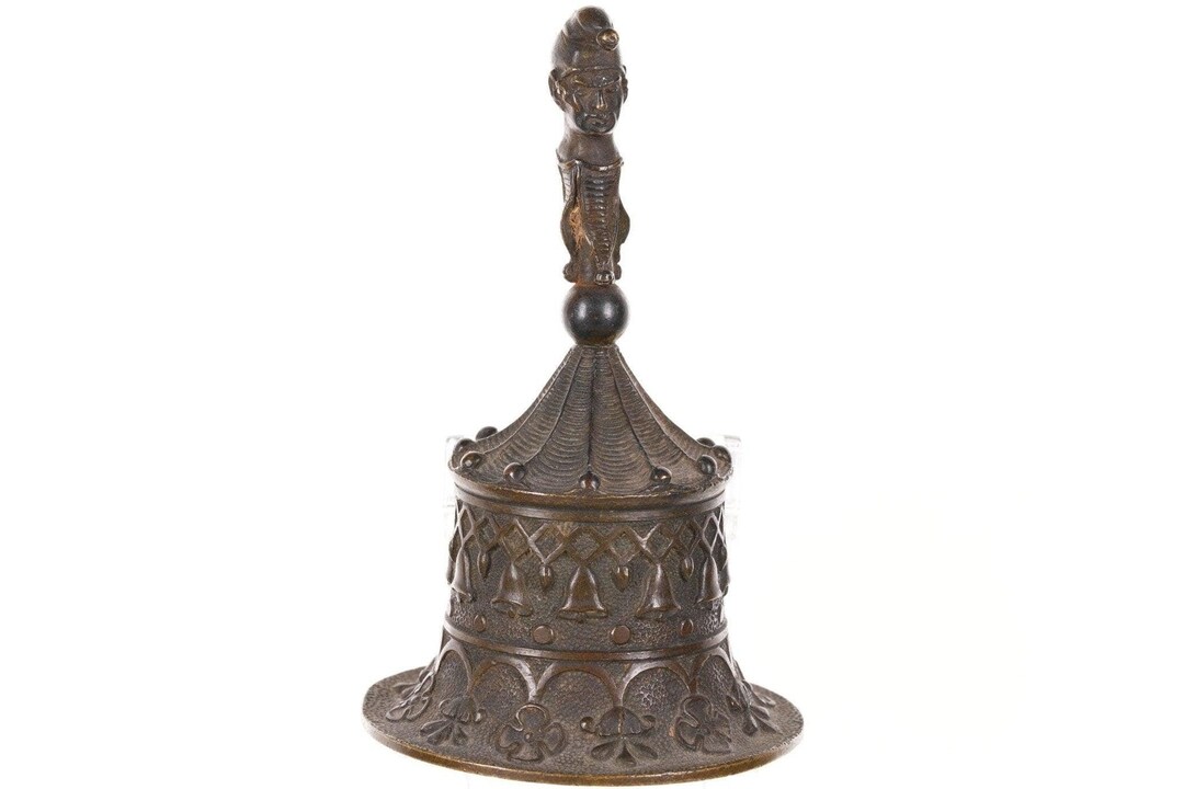 18th/19th Century Bronze Jester Bell - Etsy