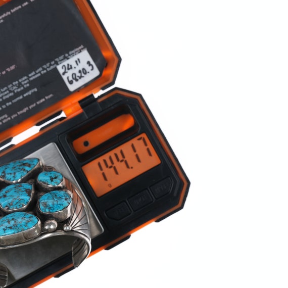 6 7/8" Jerry Roan Navajo 1975 First Prize winning cuf… - Gem