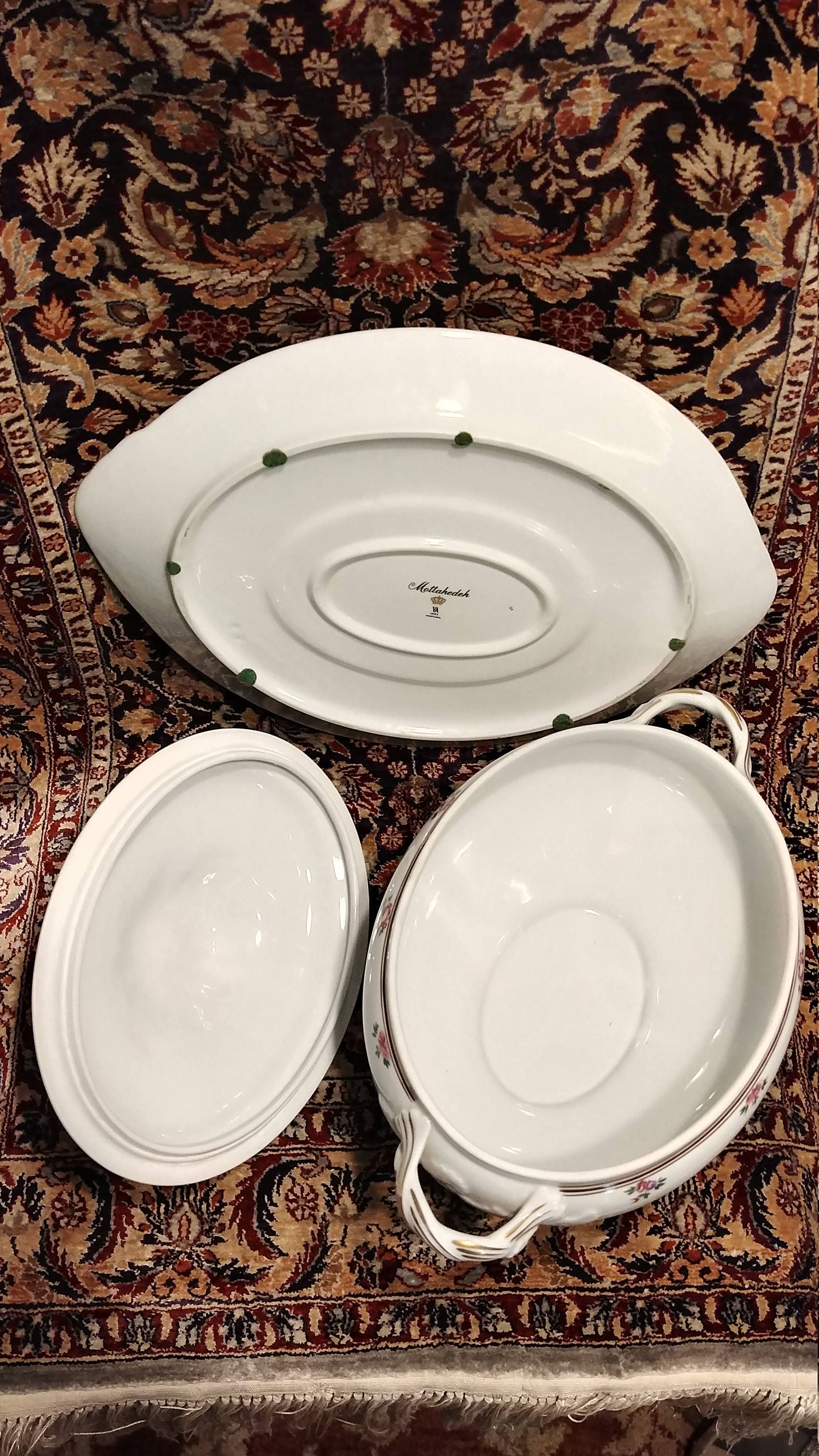 Mottahedeh Peking Rose Soup Tureen With Underplate Vista - Etsy Norway