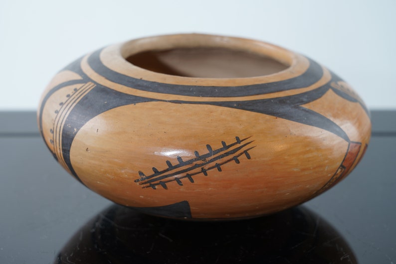 Nice Old Hopi Native American Pottery Bowl - Etsy