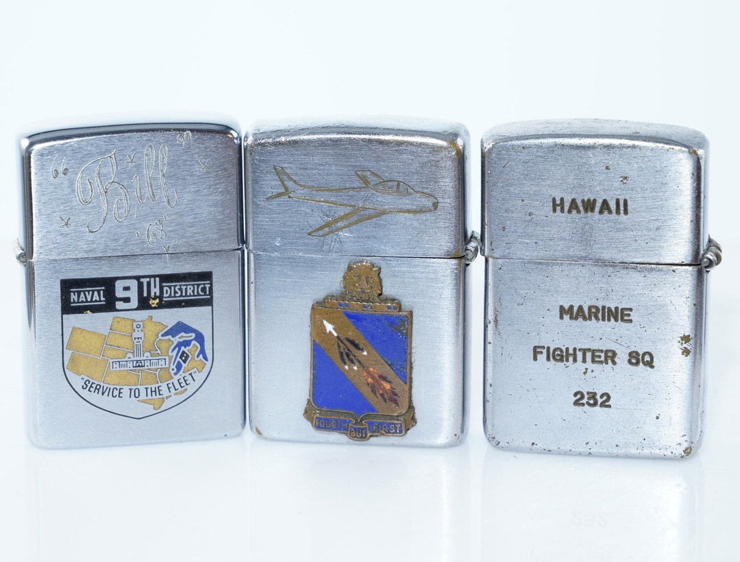 WW2 Pilots / Vietnam War Era Zippo and Wellington Hawaii - Etsy
