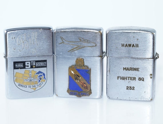 WW2 Pilots / Vietnam War Era Zippo and Wellington Hawaii - Etsy