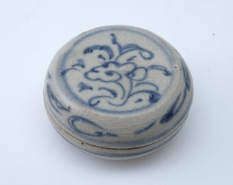 Chinese Porcelain Ink Box - Etsy