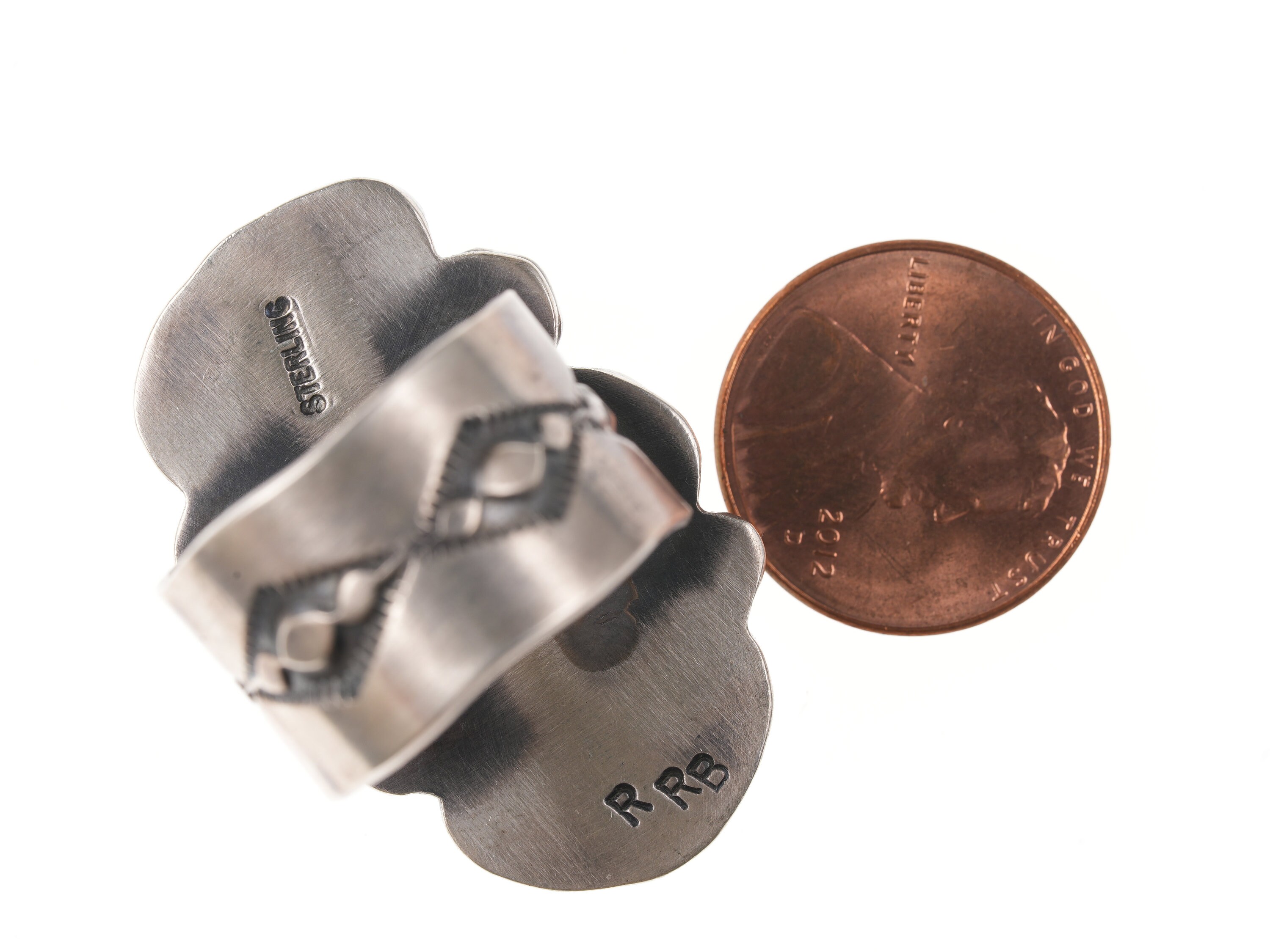 Readda Begay Navajo Sterling Blue Ridge Turquoise Ring - Etsy