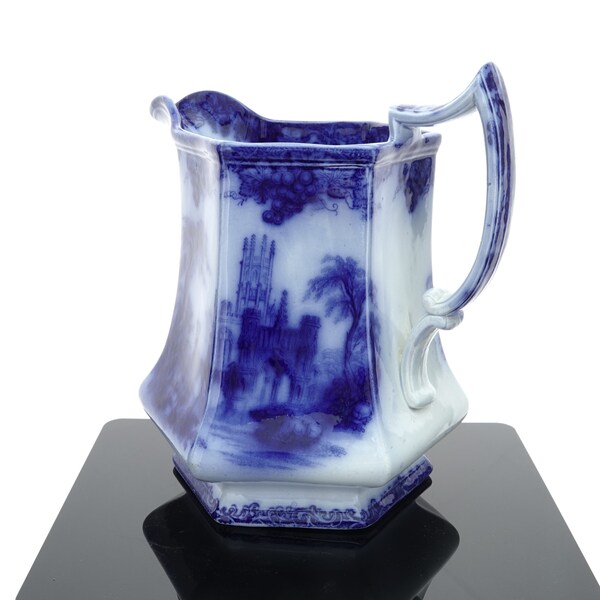 Flow Blue Pitcher - Etsy