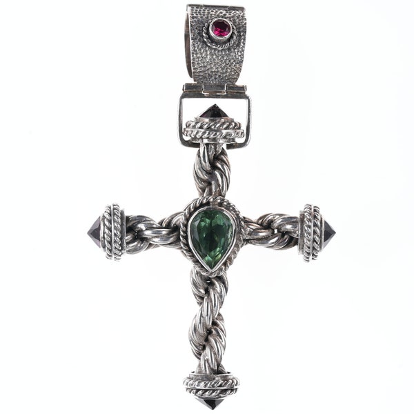 Jeweled Cross - Etsy