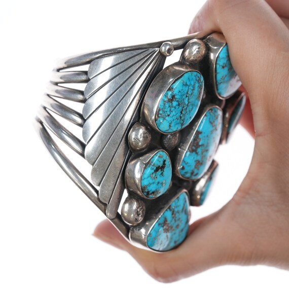 6 7/8" Jerry Roan Navajo 1975 First Prize winning cuf… - Gem