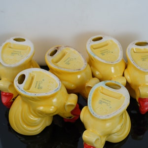 6 Vintage Goebel Figural Chicken Egg Cups - Etsy
