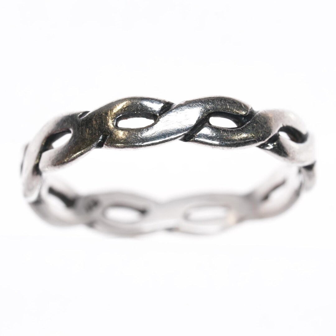 Sz8 Retired James Avery Twisted Wire Ring Sterling Silver - Etsy