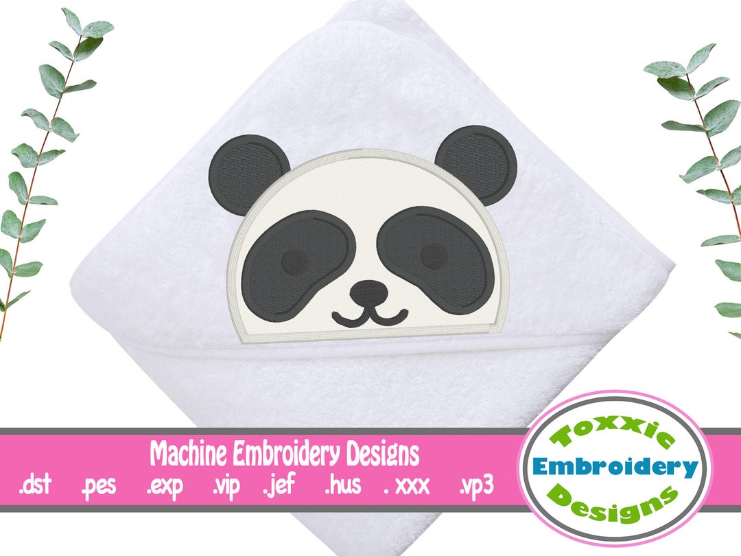 Panda Peeker, China, Bamboo, Zoo, Cuddly, Cute, Animal, Sewing ...