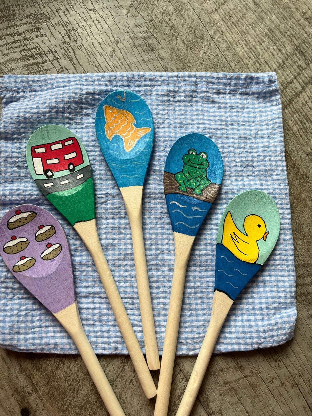 Nursery Rhyme Spoons - Etsy