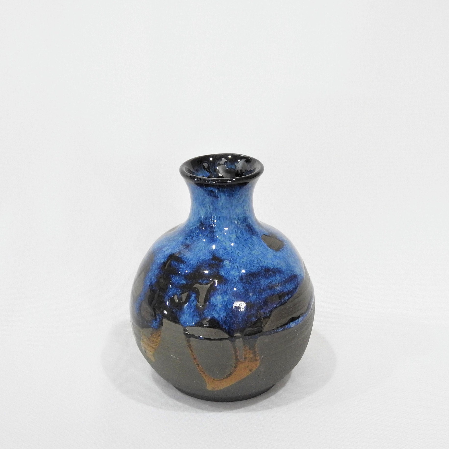 Botella de sake japonesa hecha a mano, Tokkuri, botella de cerámica ...