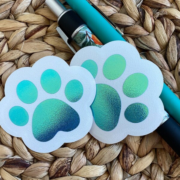 Paw Print Vinyl - Etsy