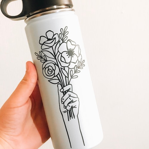 Line Art Decal Waterproof Vinyl Sticker for Waterbottle Laptop | Etsy