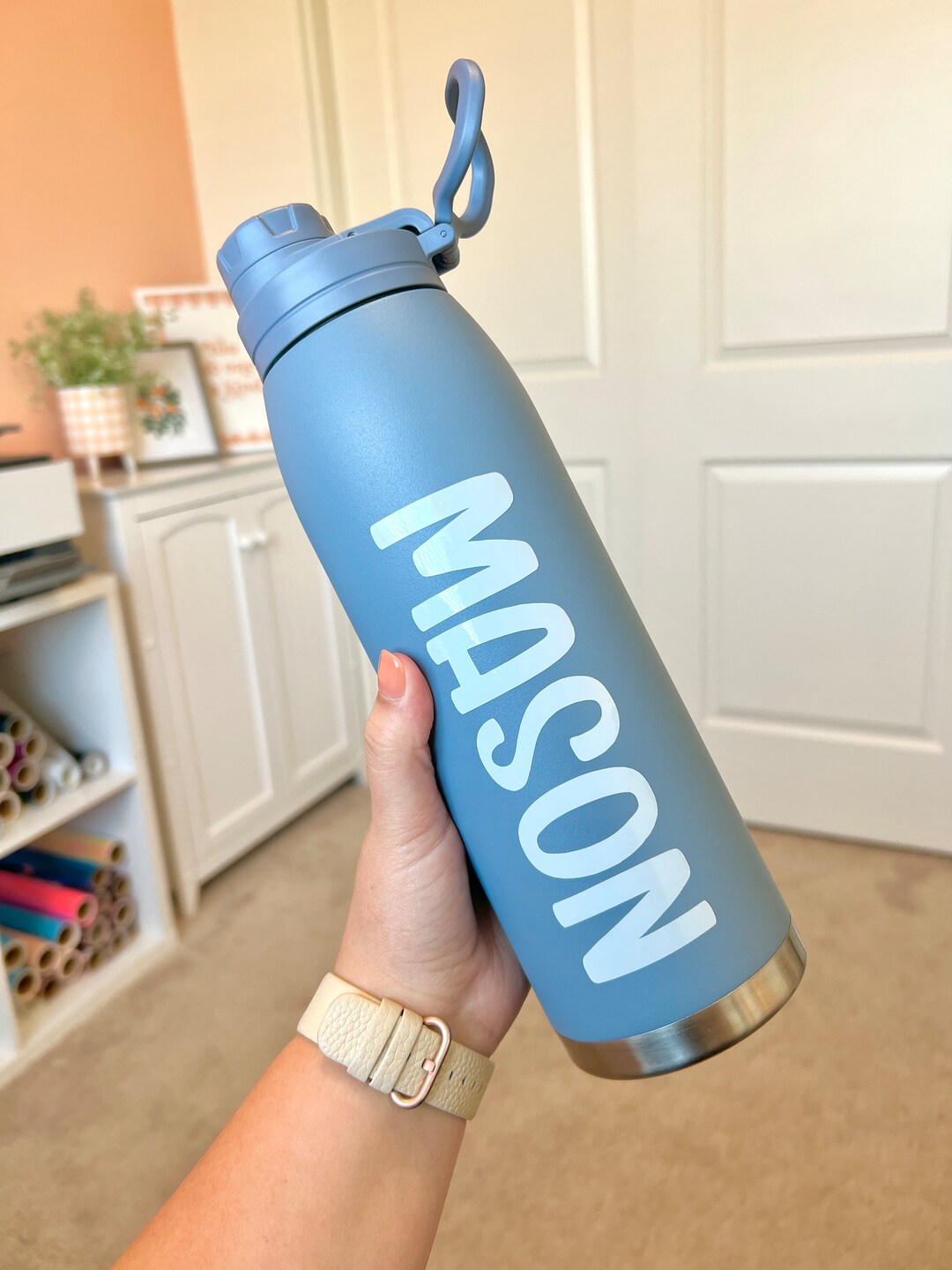 Baker Font // Custom Name Vinyl Decal // Vinyl Stickers // - Etsy