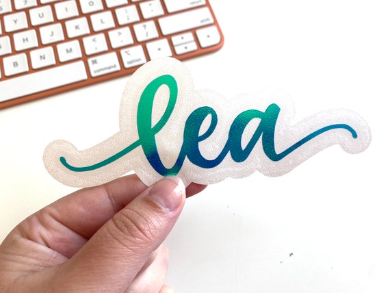 Callie Font // Custom Vinyl Name Decal // Vinyl Stickers // - Etsy