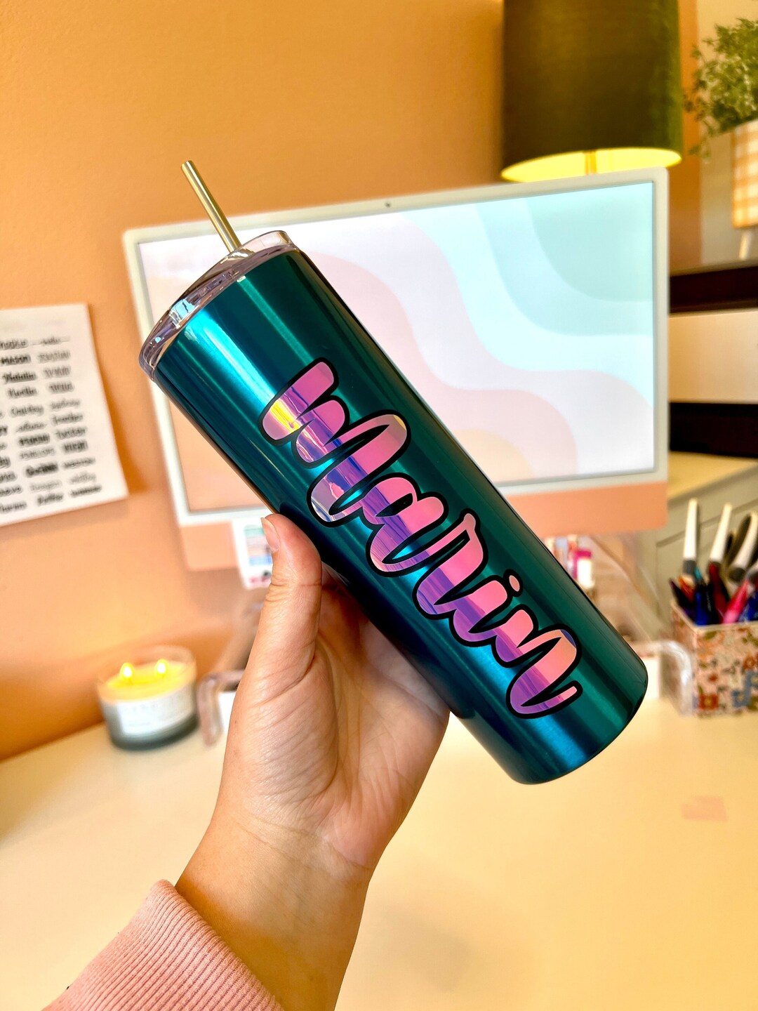 Layered ALEXA Font // 6 Decals // Custom Name Vinyl Decal ...
