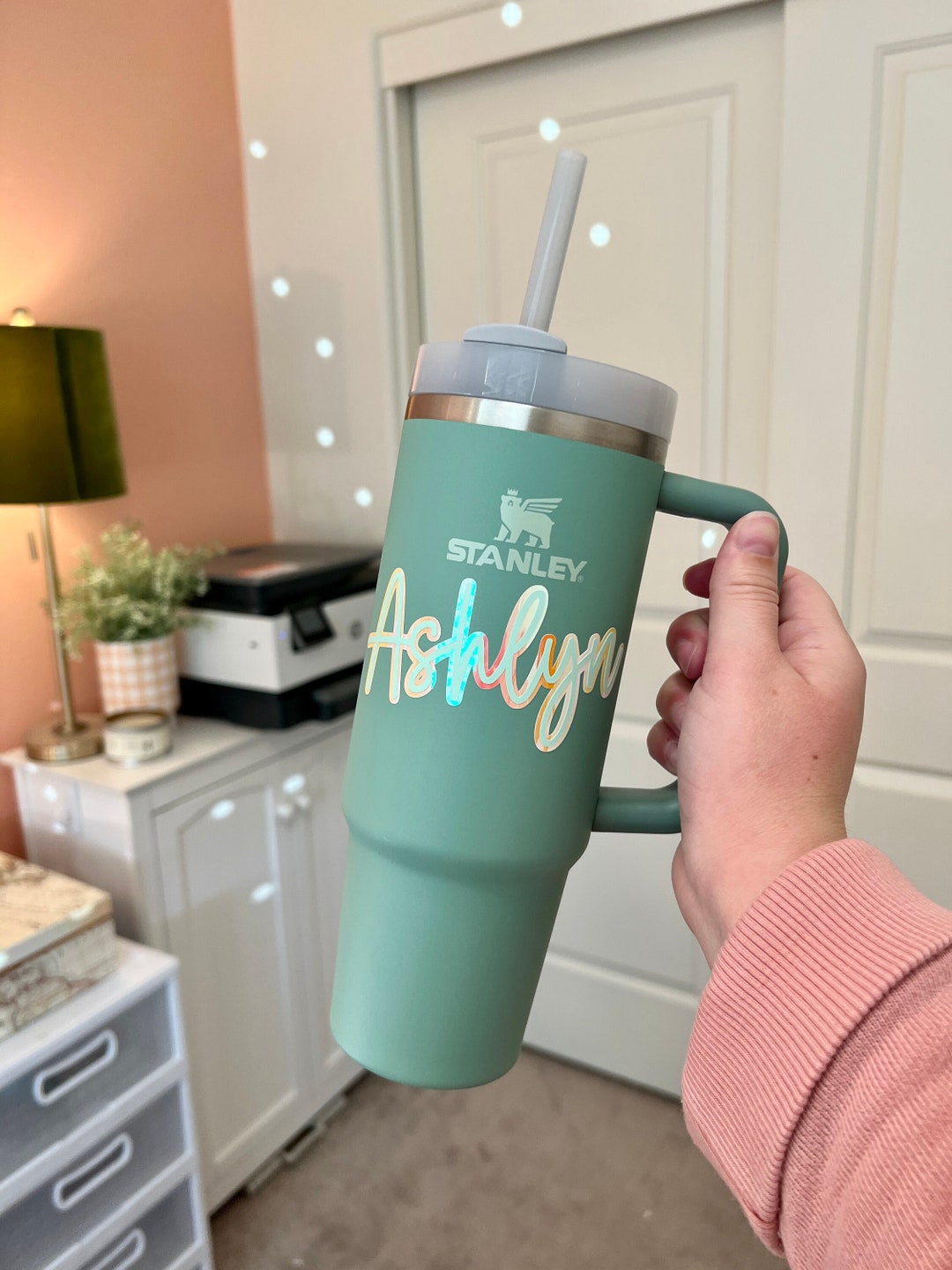 4" Layered WHITLEY Font Name Decals Personalized Name Vinyl Decal *FREE ...