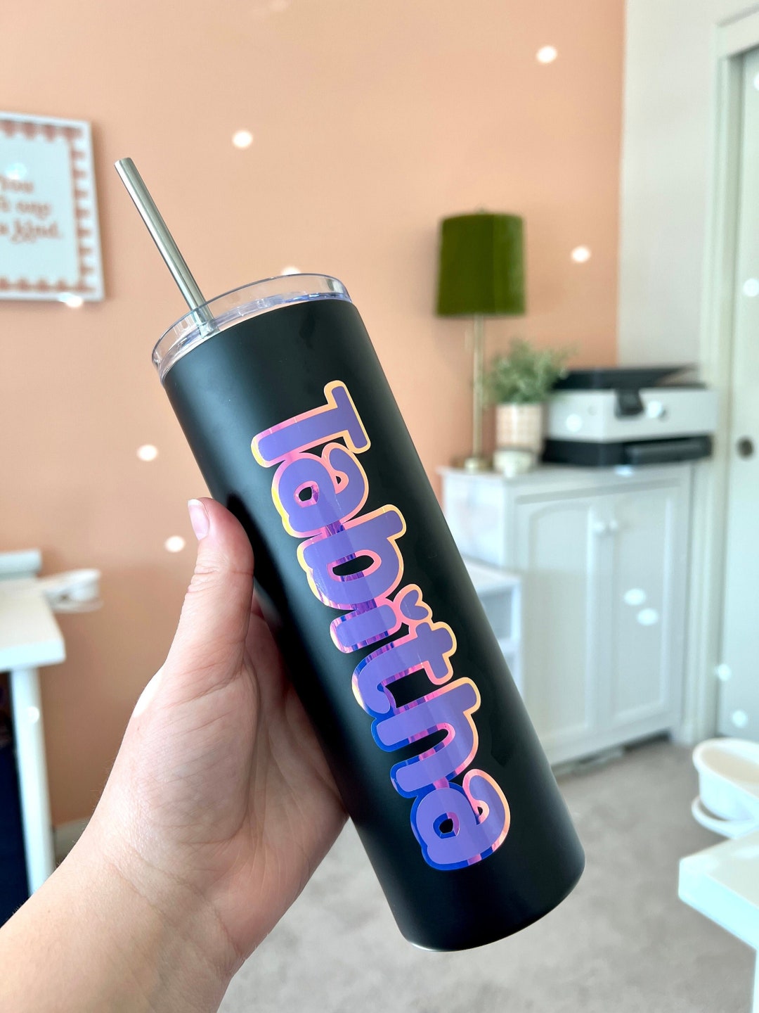 Layered KASSIE Font // Custom Vinyl Name Decal // Vinyl Stickers ...