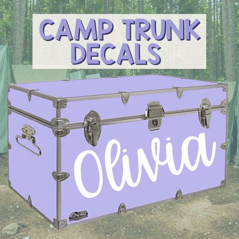 Camping Vinyl Decal - Etsy