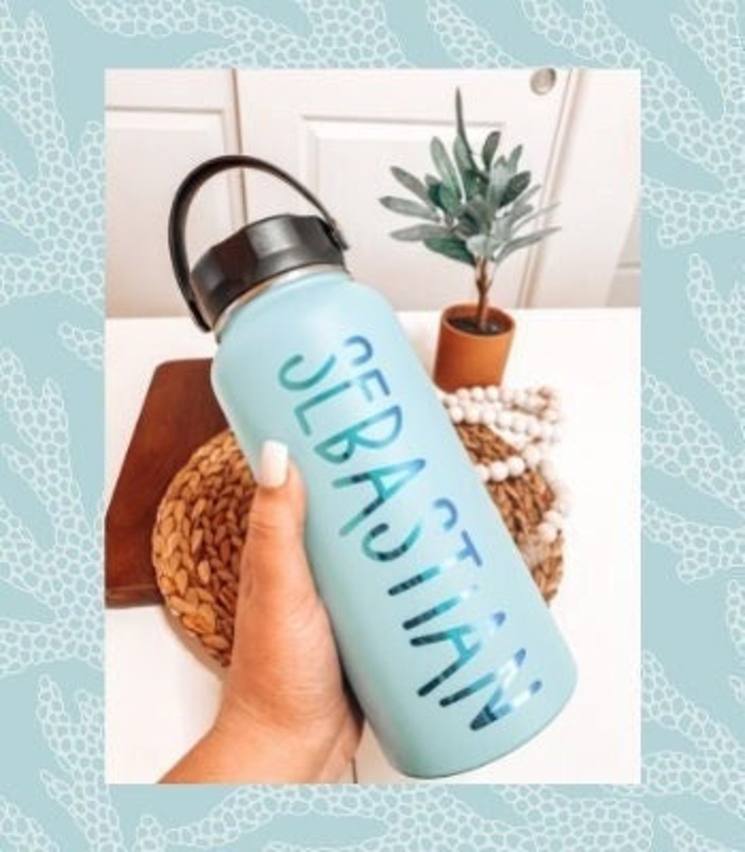 SEBASTIAN Font // Custom Vinyl Name Decal // Vinyl Stickers ...