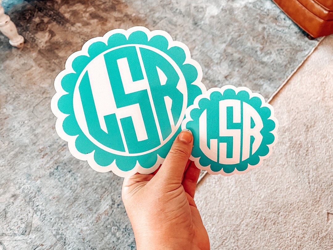 Summer Camp Trunk Monogram Decal // Footlocker Monogram // Camp Trunk ...